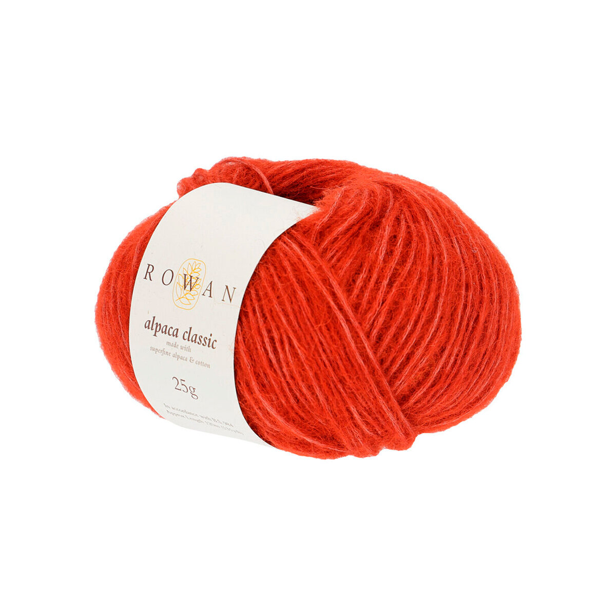 Alpaca Classic /Альпака Классик/ пряжа Rowan, 9802214 (119, copper clay (медная глина), красный)