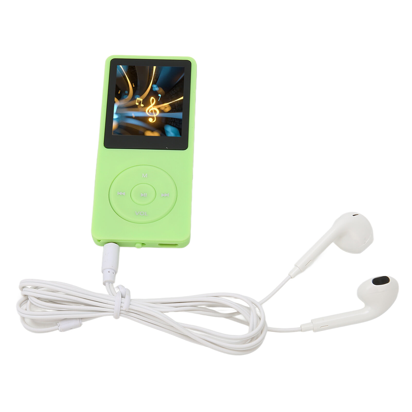 MP3 MP4 Player 1.8in Screen 8GB Memory 64GB Expandable 30 Hours Playback Multi Function Sports Music Green