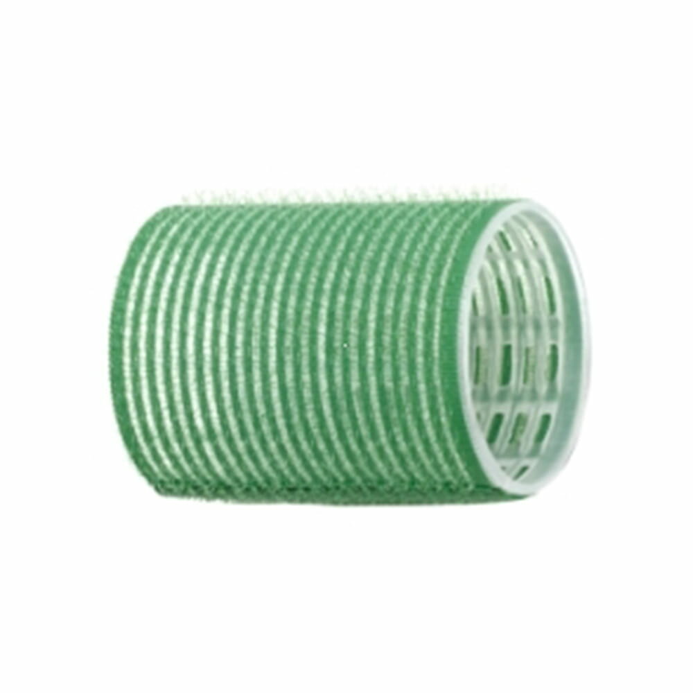 Бигуди-липучки DEWAL, зеленые , d 48 мм , 12 штук в упаковке