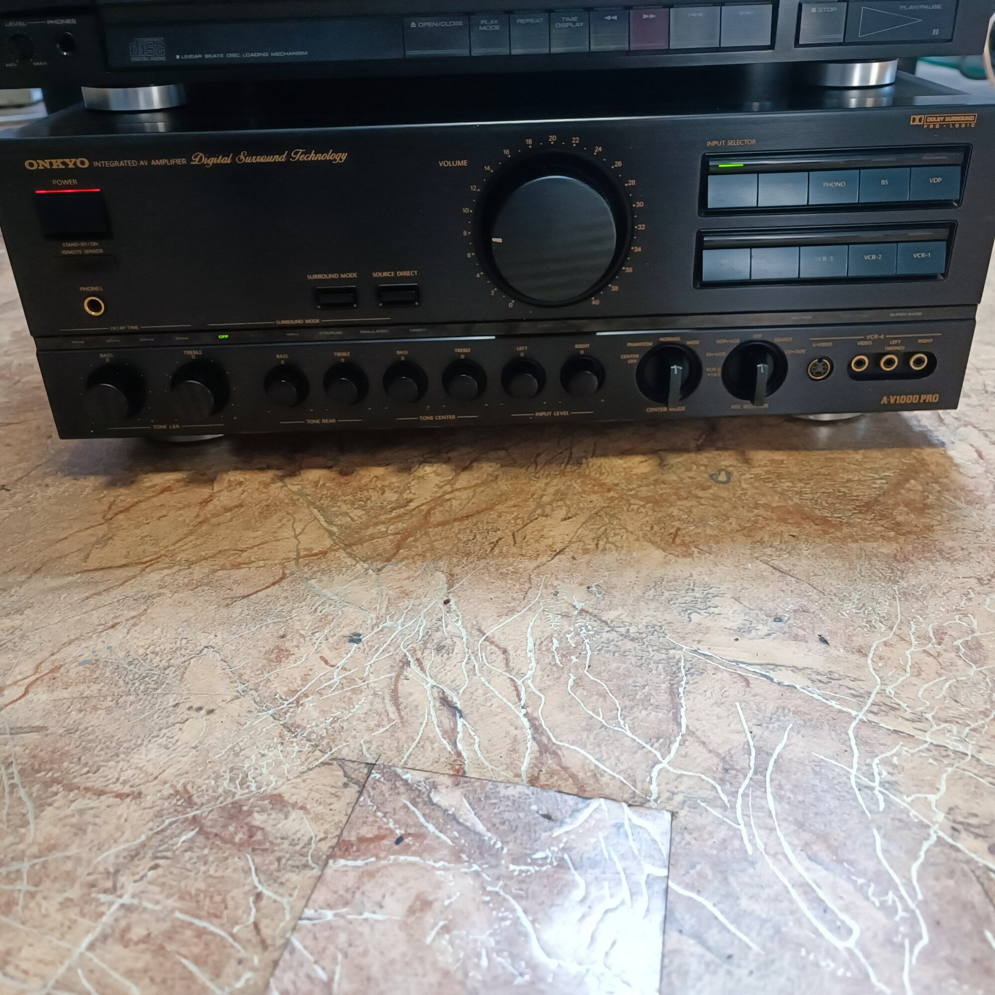 av усилитель мощности Onkyo a-v 1000pro