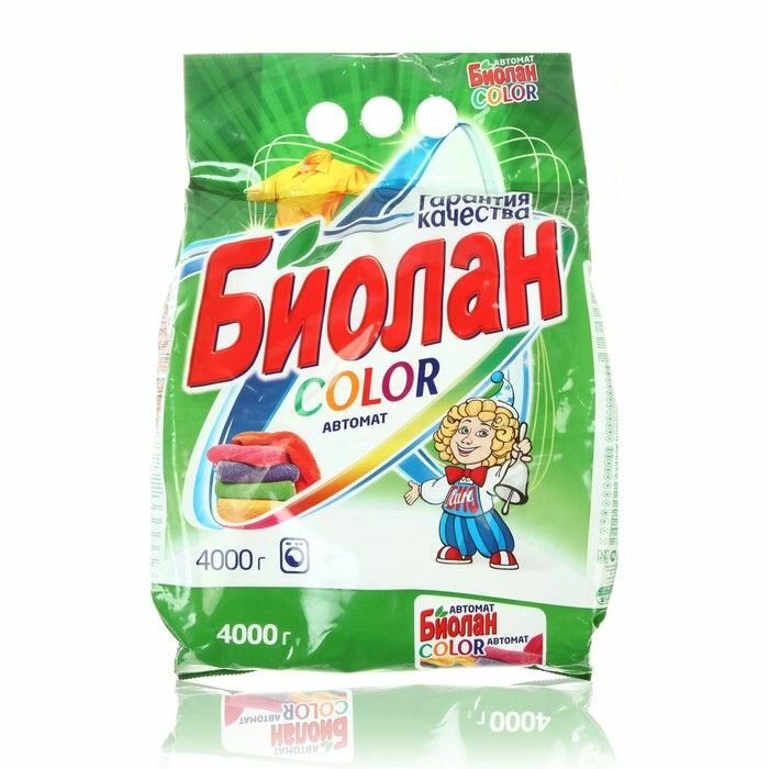 Стиральный порошок Биолан Color, автомат, 4 кг