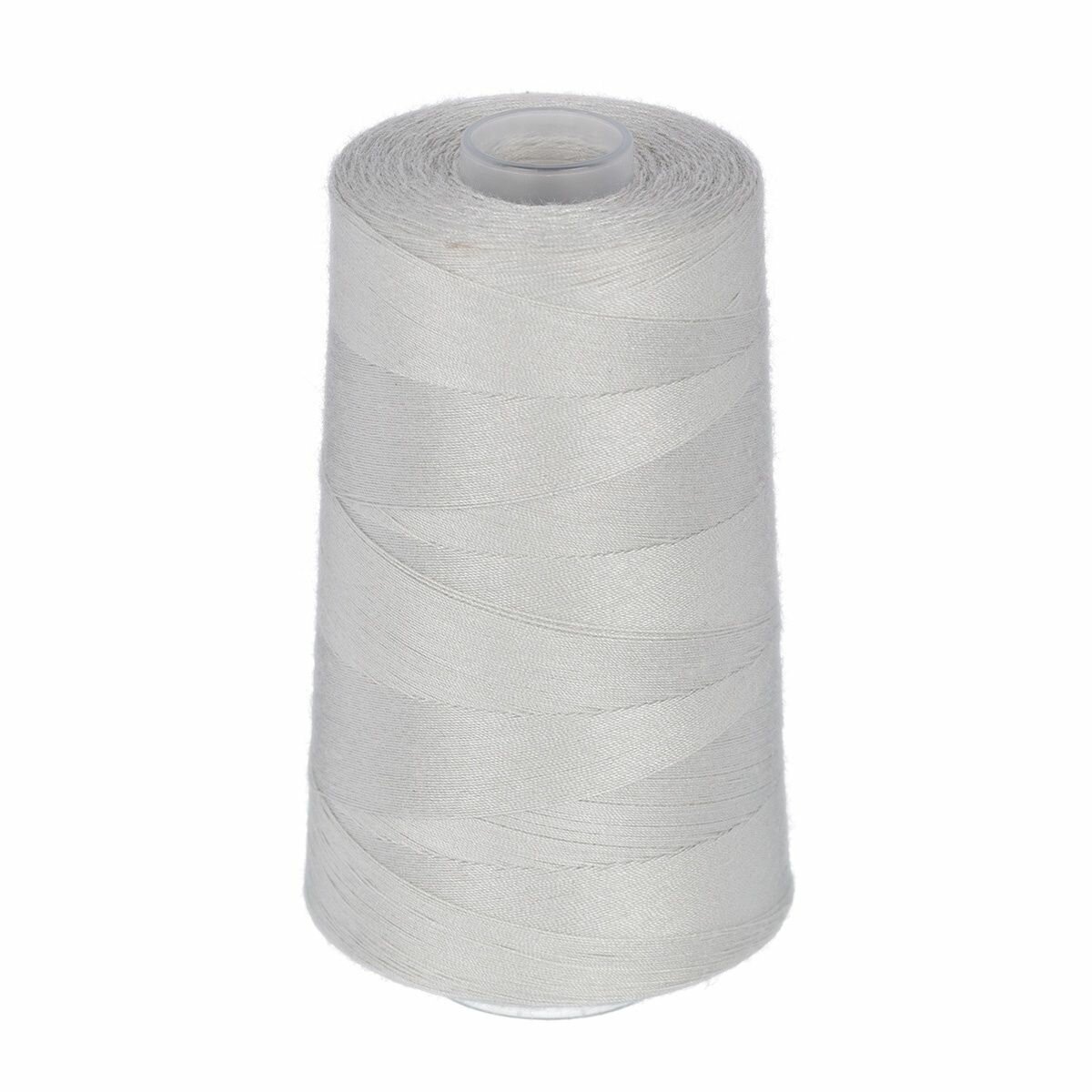 Нитки ПНК им. Кирова Армированные, 2500 м, №6602, светло-серые (70 ЛЛ)