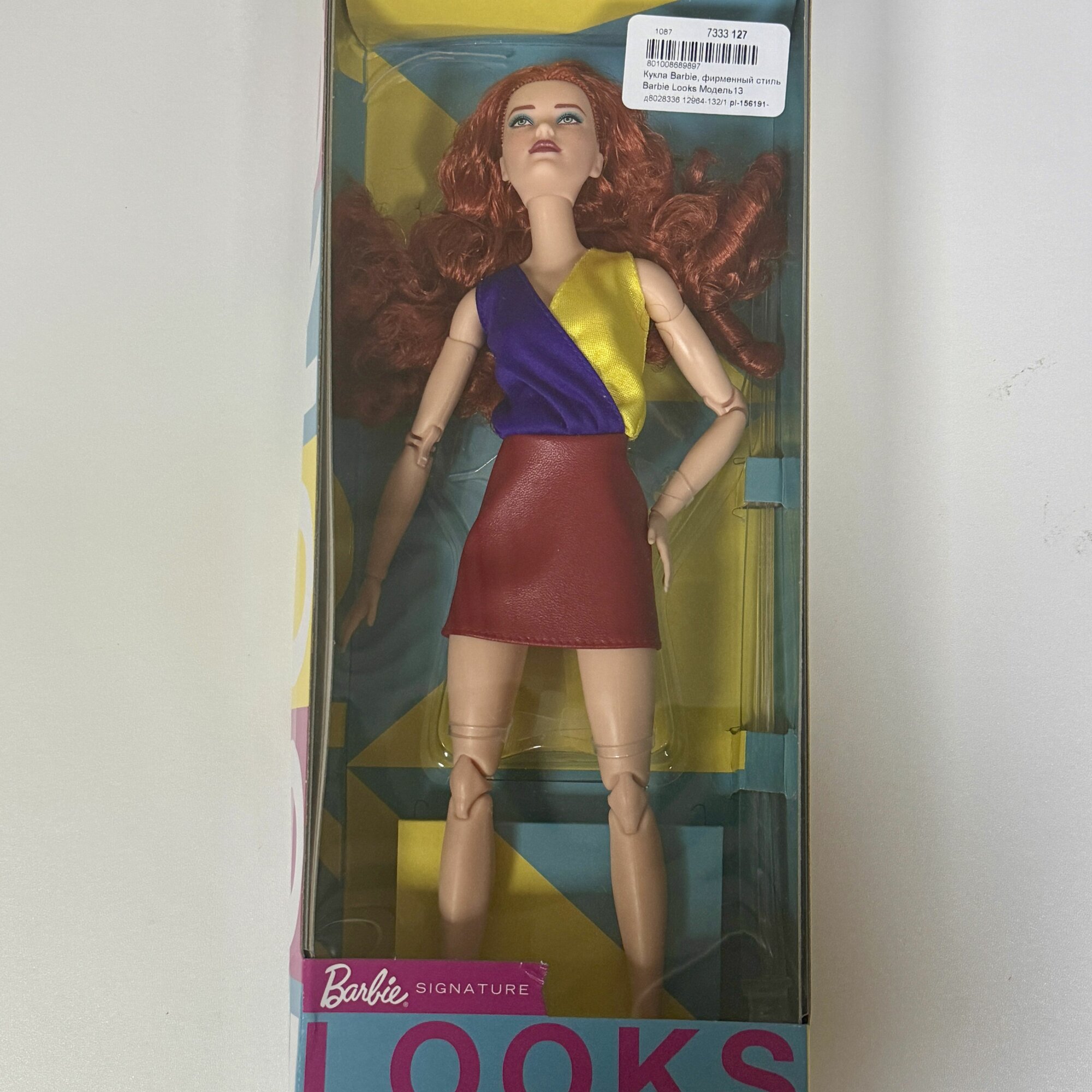 Кукла Барби, фирменная внешность Барби HJW80 2023 Модель13, коробка повреждена