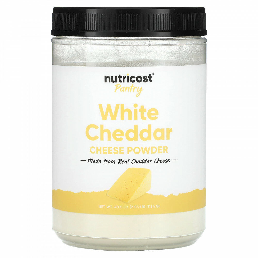 Nutricost, Pantry, порошок из белого сыра чеддер, 1134 г (40,5 унции)