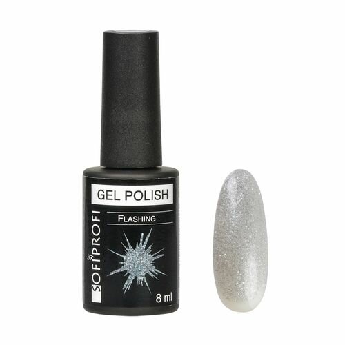 Гель-лак Flashing светоотражающий, арт. 400, 8 мл