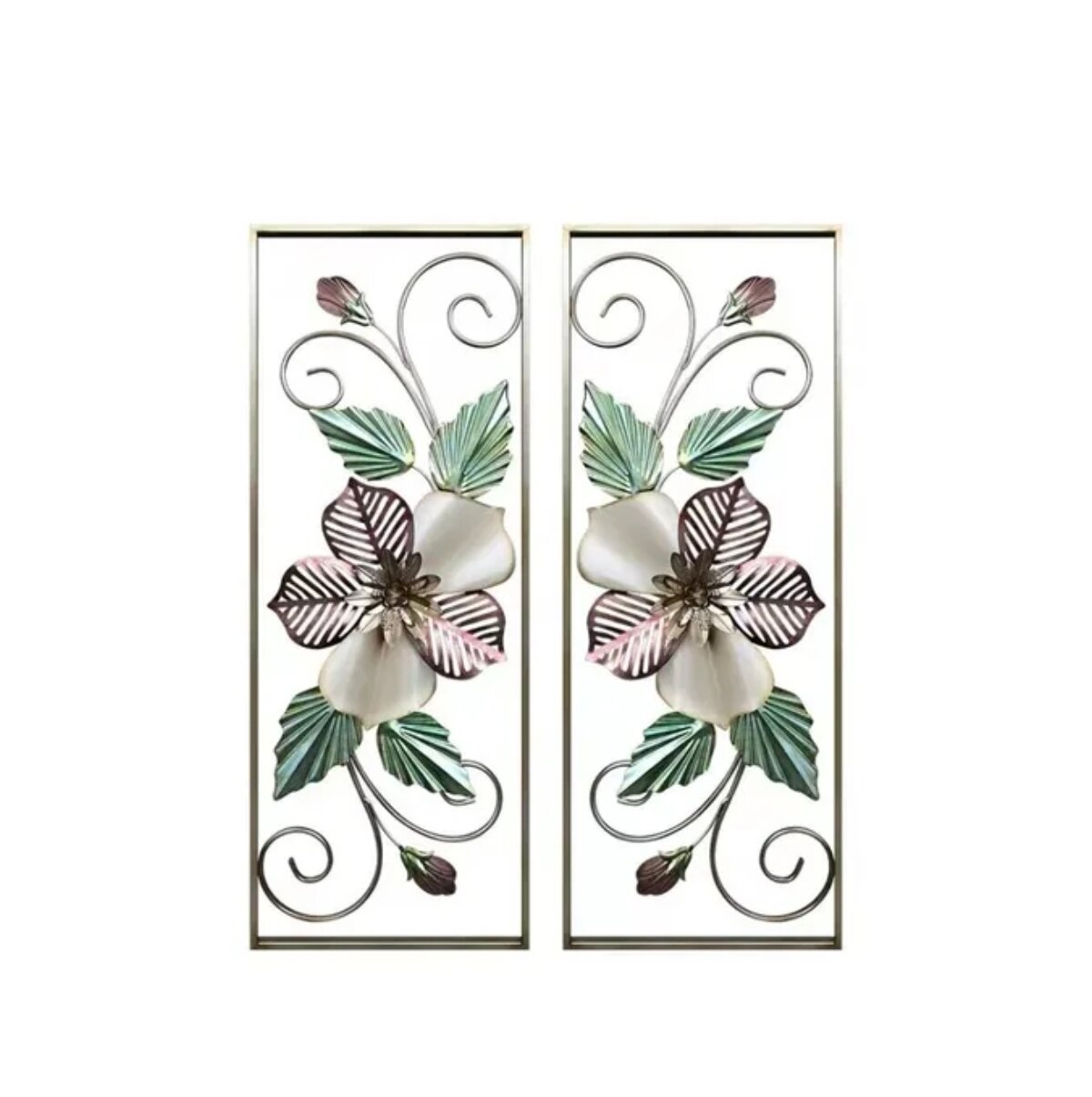 Панно на стену декоративное, металлическое, декор для комнаты, Арт-Деко