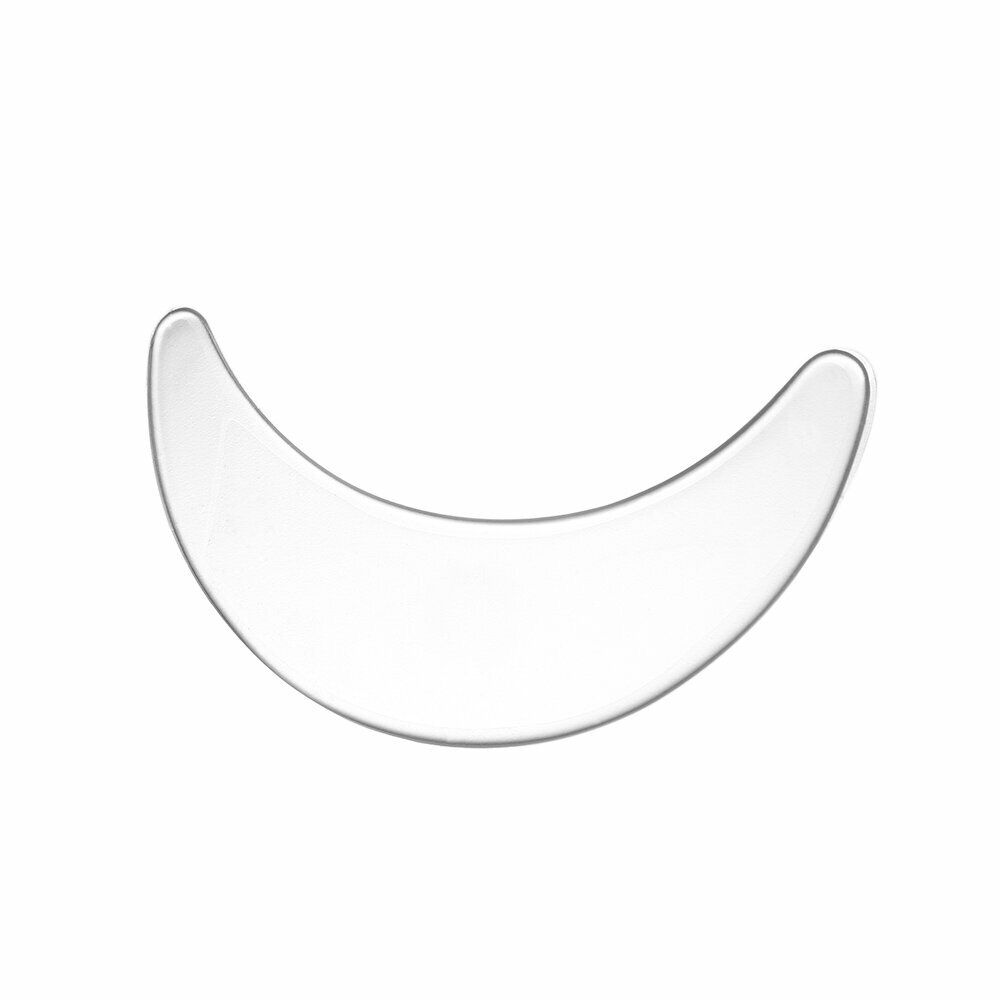 Набор кремовых подушек для лица против морщин, многоразовые, медицинского силикона, для носогубных складок, маска против старения, для лица, морщины, прозрачный цвет, для всех типов кожи, область применения: глаза/носогубные складки, размер каждой