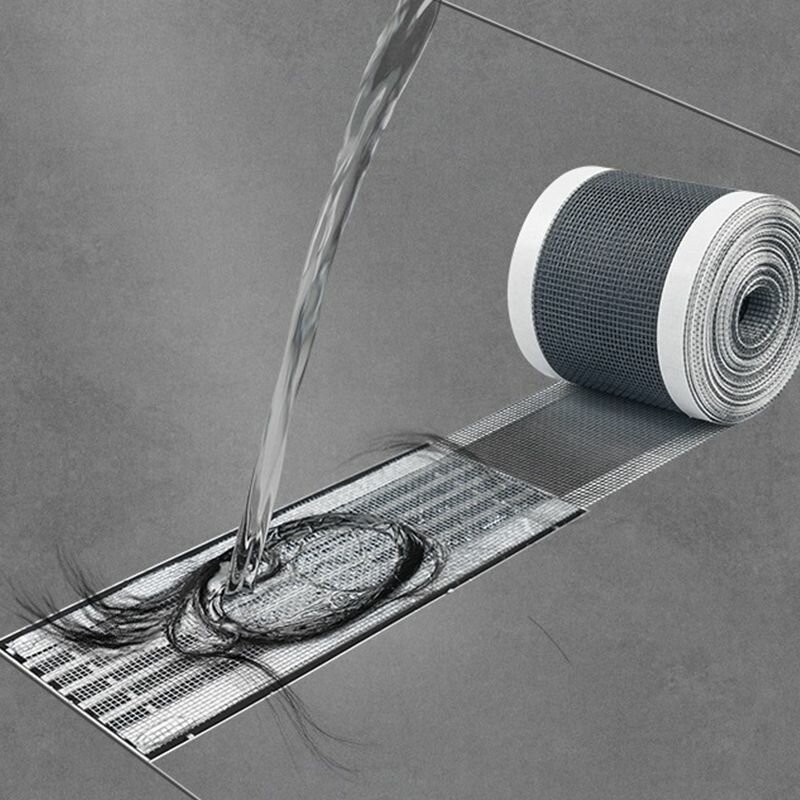 Фильтр для раковины, пробка для волос, сливной фильтр для душа, одноразовая наклейка,500, Универсальная