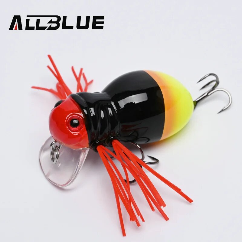 ALLBLUE FATSO SPIDER воблер, 41 мм, Color L, оранжевый