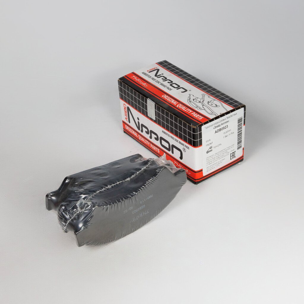 Колодки тормозные дисковые передние Allied Nippon ADB0923