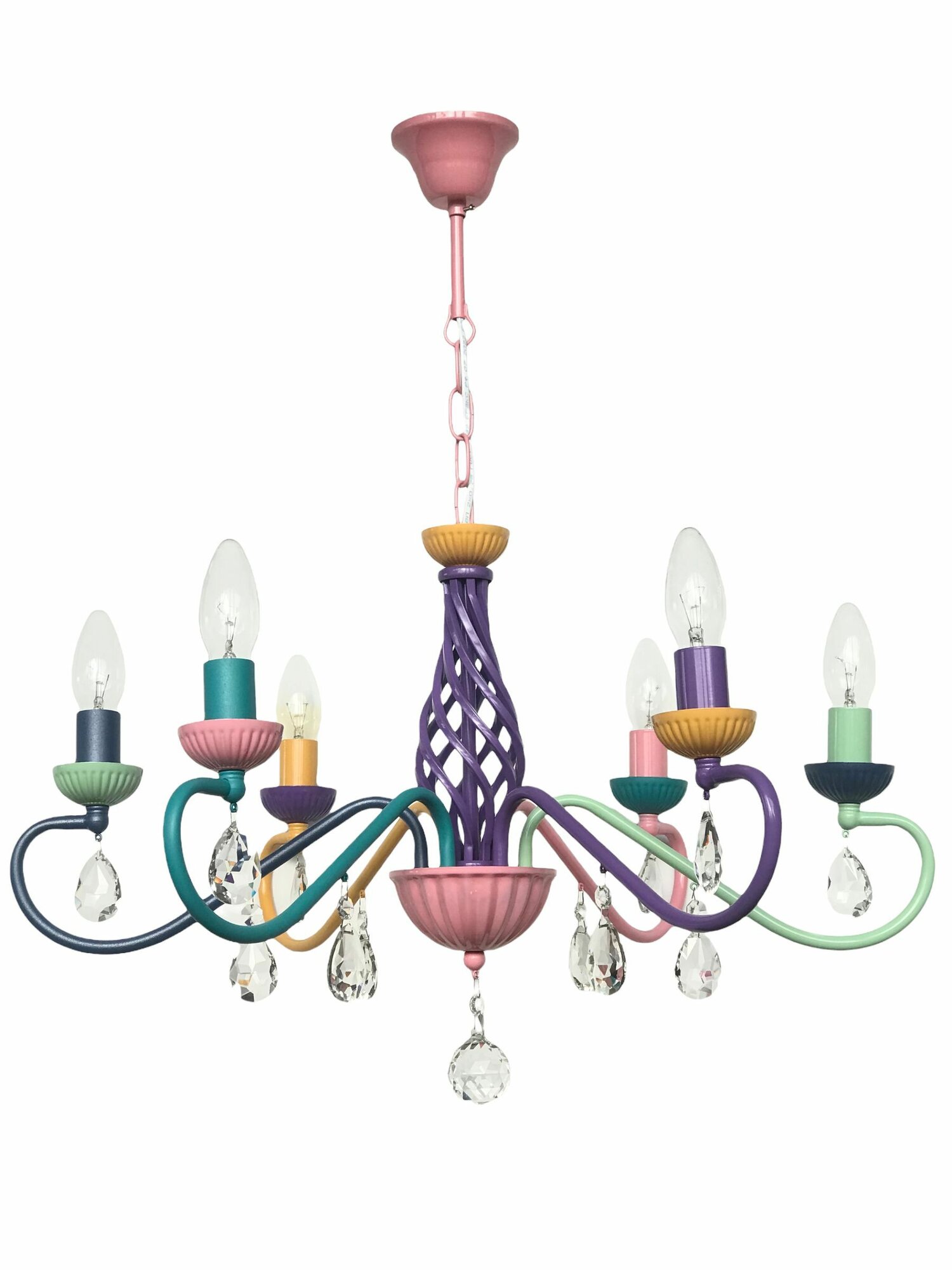 Люстра MariLuz, E14, мощность 240 Вт, площадь освещения 22 кв. м