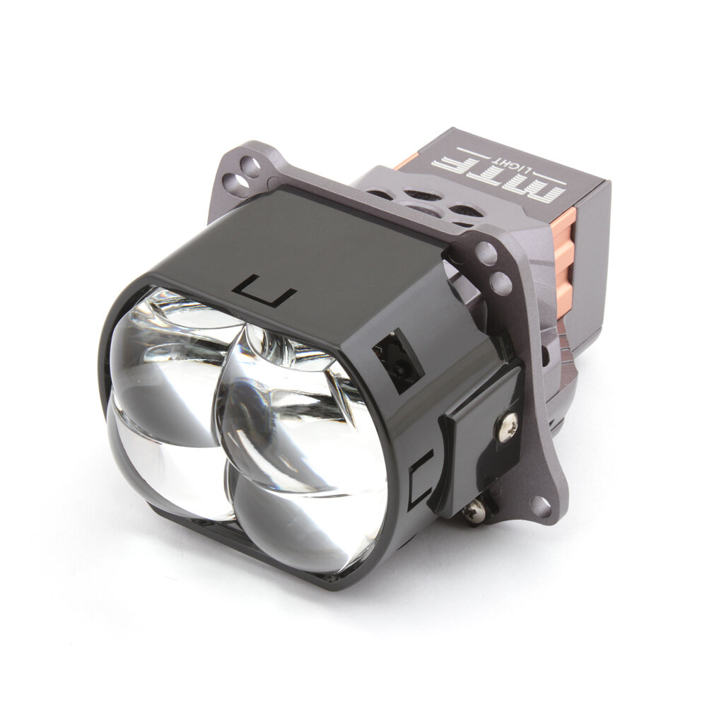 Модули светодиодные MTF LIGHT QUADRIX ближ/дал. света 12в, 3" скос, 4ая линза, 2шт, компл.