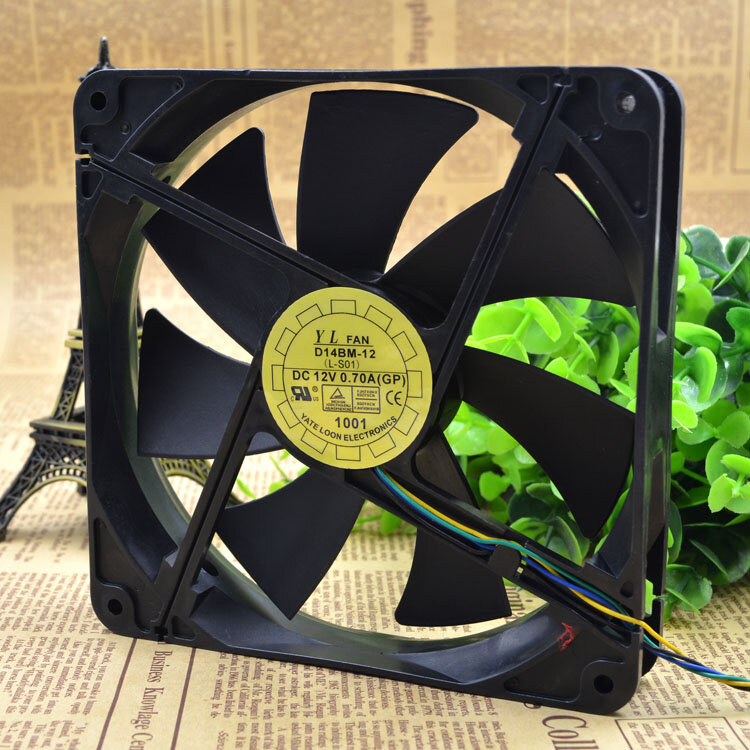 Free Delivery. 14 cm/cm 14025 12 where v0. 70 a double ball bearing power supply Вентилятор охлаждения D14Bm – 12 PWM