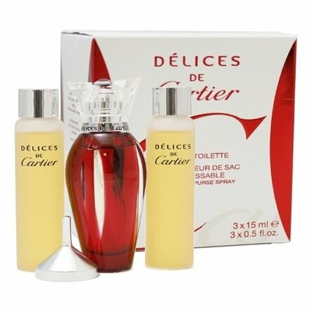 Cartier Delices de Cartier Luxe туалетная вода унисекс 3 x15ml
