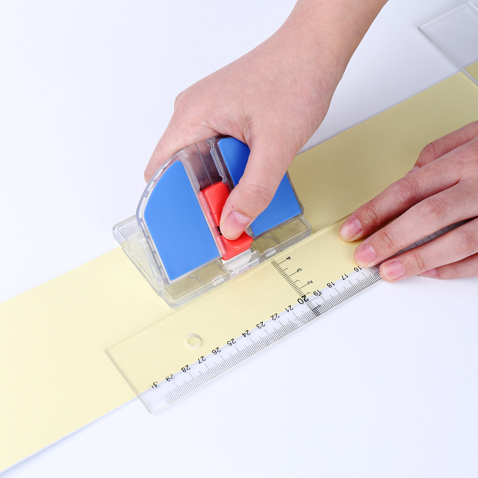 KW-triO Резак для бумаги Настольный резак для бумаги Поддержка наклонной поверхности 45° или плоской поверхности 90° Предохранитель для дизайна для крафт-бумаги Фотографии Открытки Скрапбукинг Офис Товары для дома