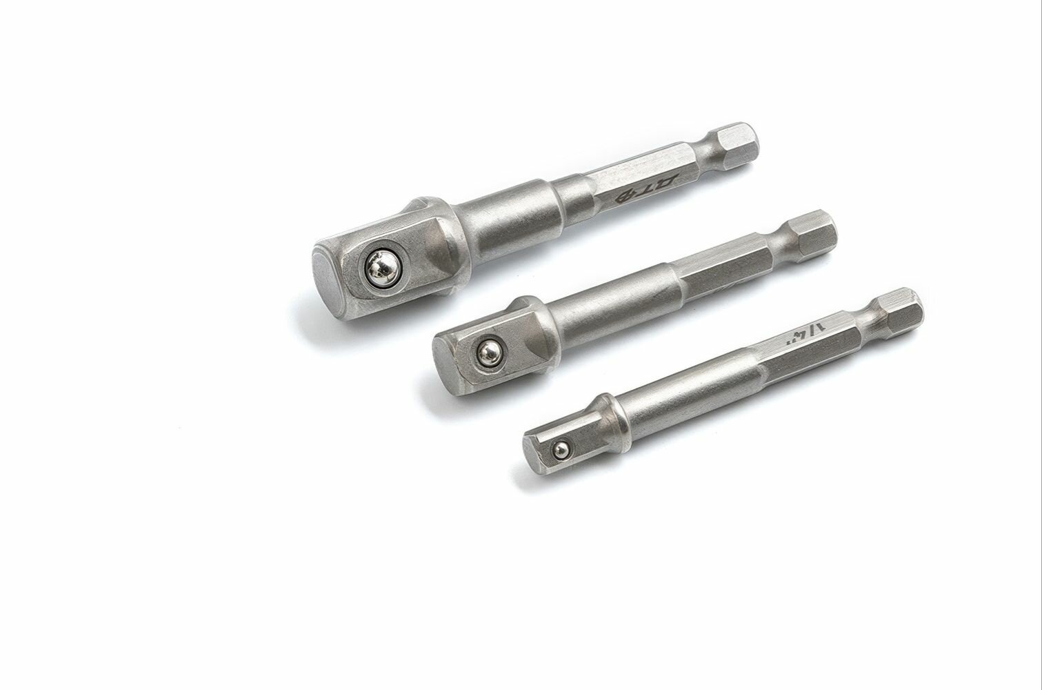 Набор переходников для торцевых головок 1/4', 3/8', 1/2" 3 шт 798393 дело техники