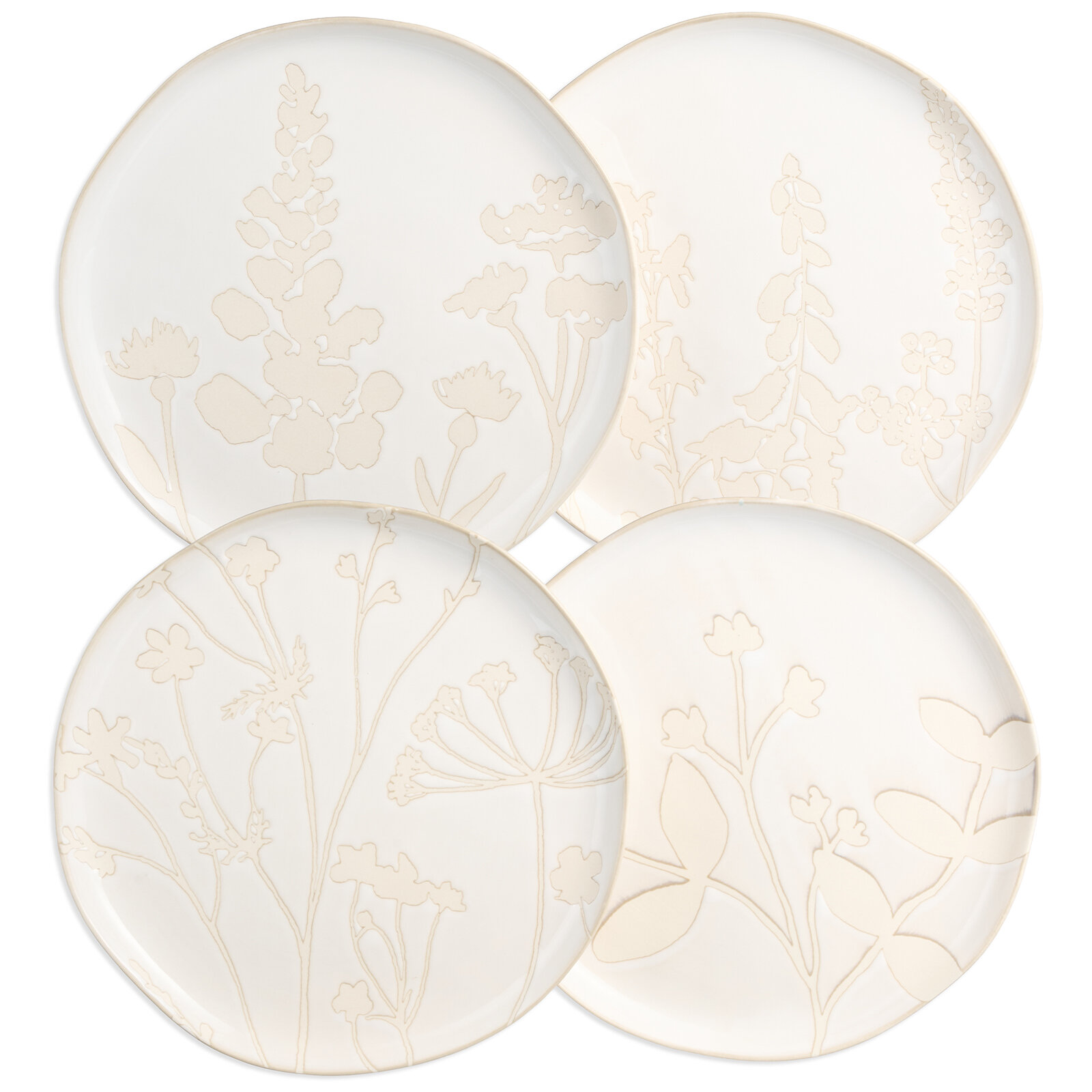 Набор тарелок обеденных bronco field 4 шт 25,5*2,5 см KSG-409-212