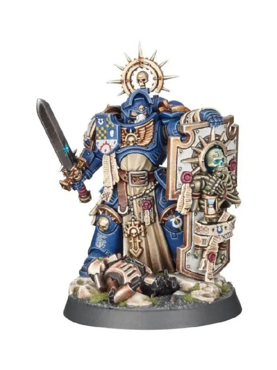 Миниатюра Warhammer 40000 Bladeguard captain