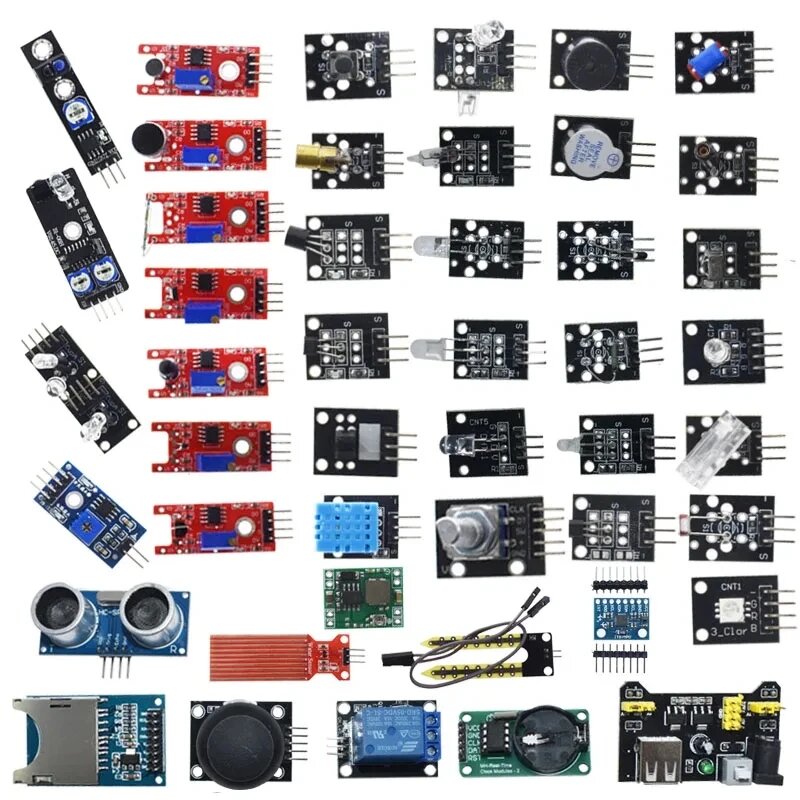 Набор сенсорных модулей 45 в 1 для Arduino