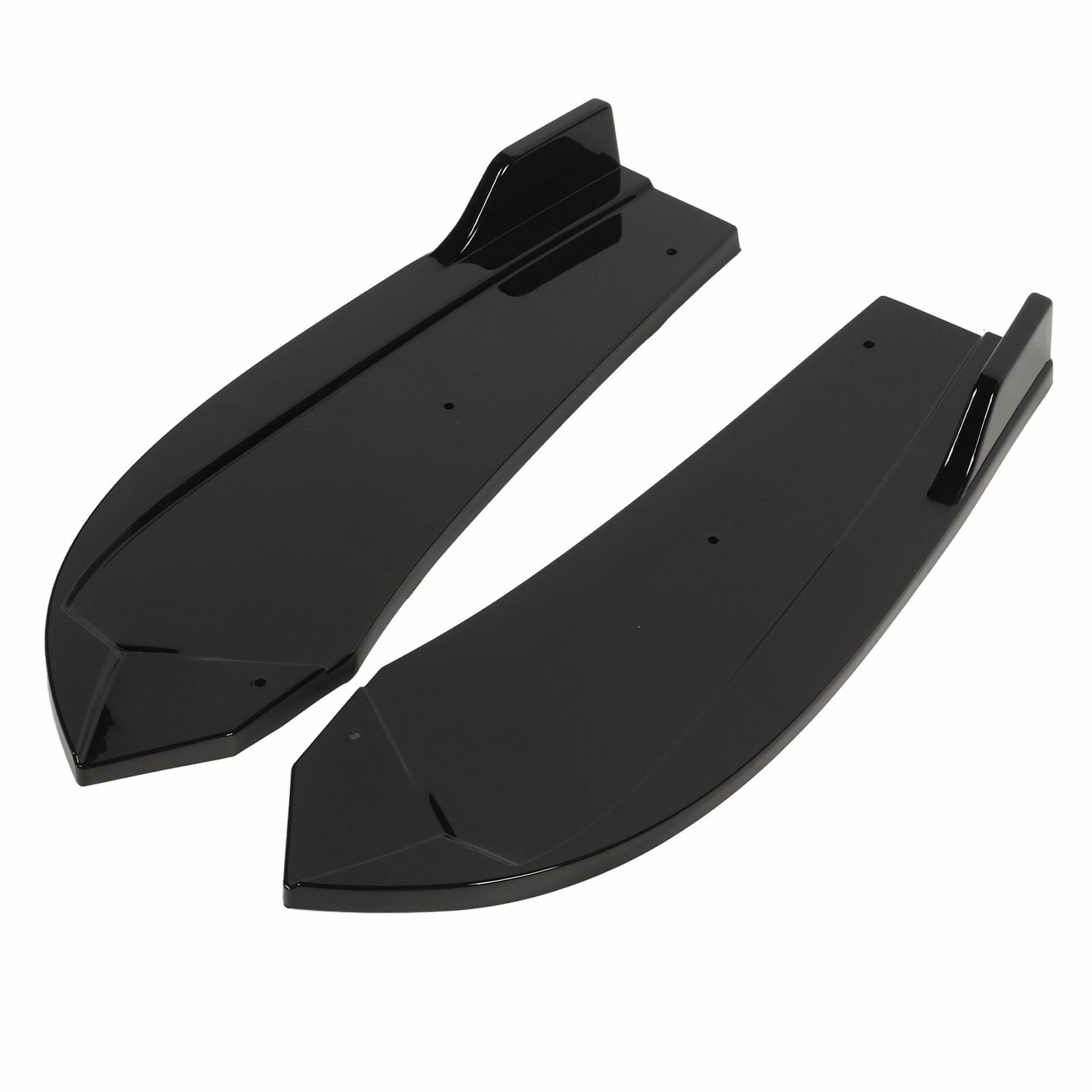 Дефлектор заднего бампера для X4 G02 LCI M Sport 2022 и позже, стильный внешний вид, прочный ABS, 2 шт. + клейкая лента