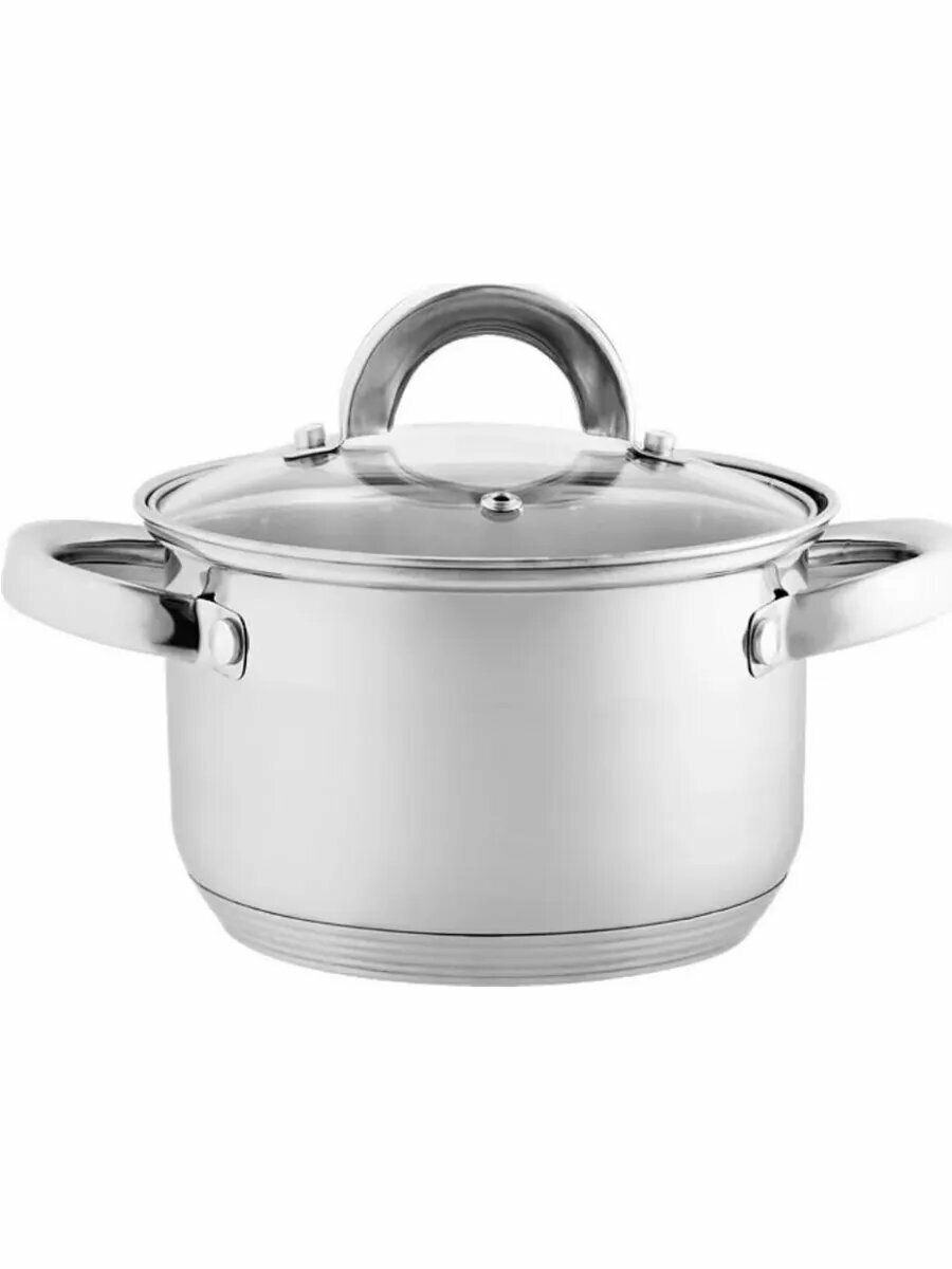 Кастрюля стальная BE-111/2 3л+крышка