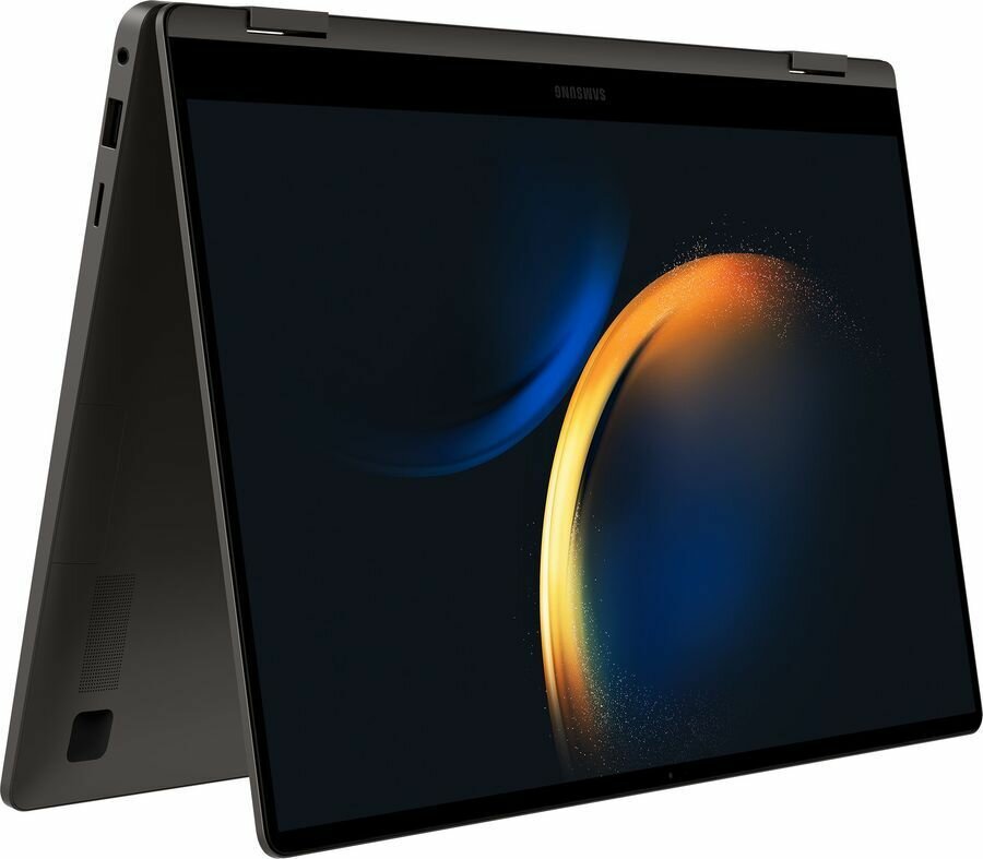 15.6" Ноутбук-трансформер Samsung Galaxy book 3 360 NP750 (NP750QFG-KA1IN) серый