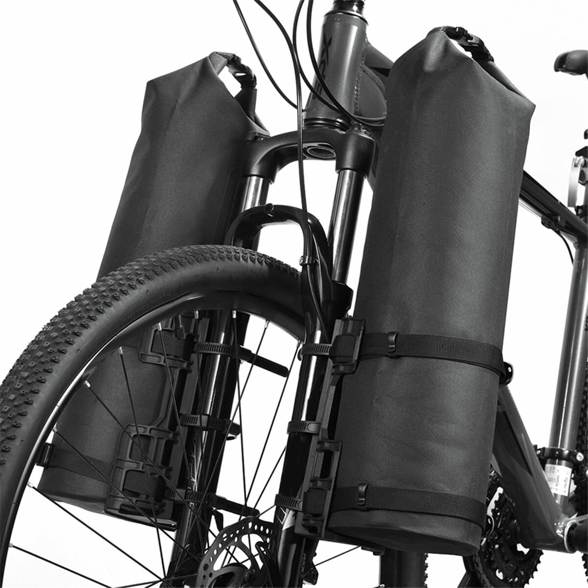 NEWBOLER 1 шт, портативная водонепроницаемая сумка для велосипедной вилки, крепление