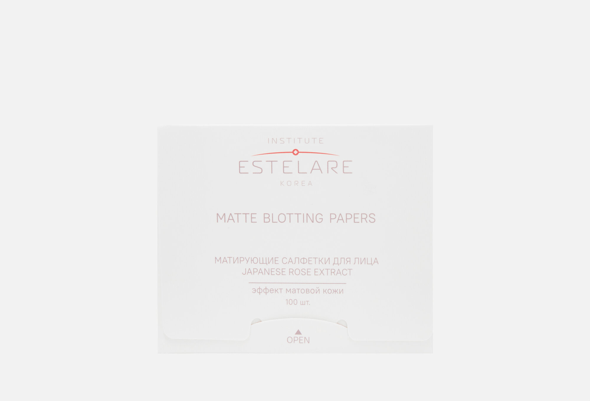 Матирующие салфетки для лица INSTITUTE ESTELARE JAPANESE ROSE EXTRACT