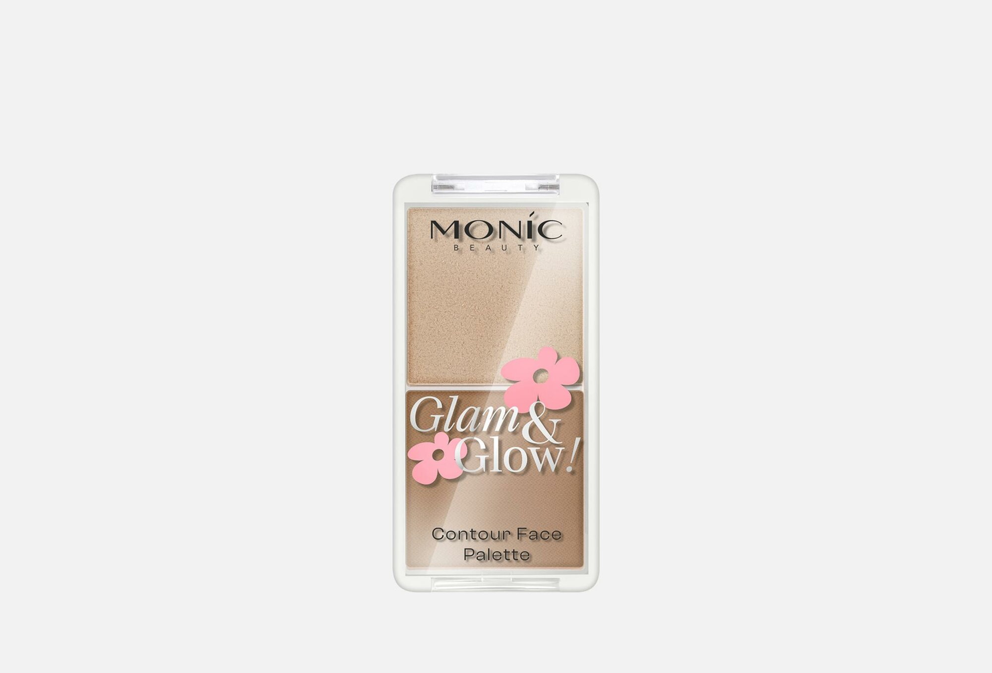 Палетка для контуринга лица MONIC BEAUTY Glam&Glow! 02, Fascinated