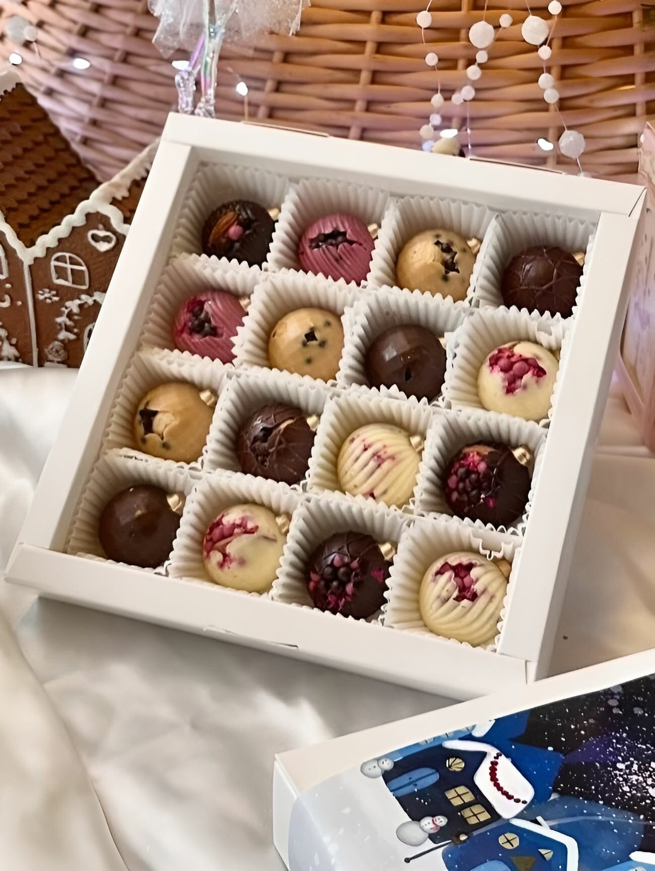 Фигурный сладкий подарок на новый год подарочные Нebыковы и ко