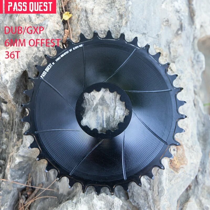 PASS QUEST Шатуны Direct Mount GXP XX 28-36 зубьев Black 36T