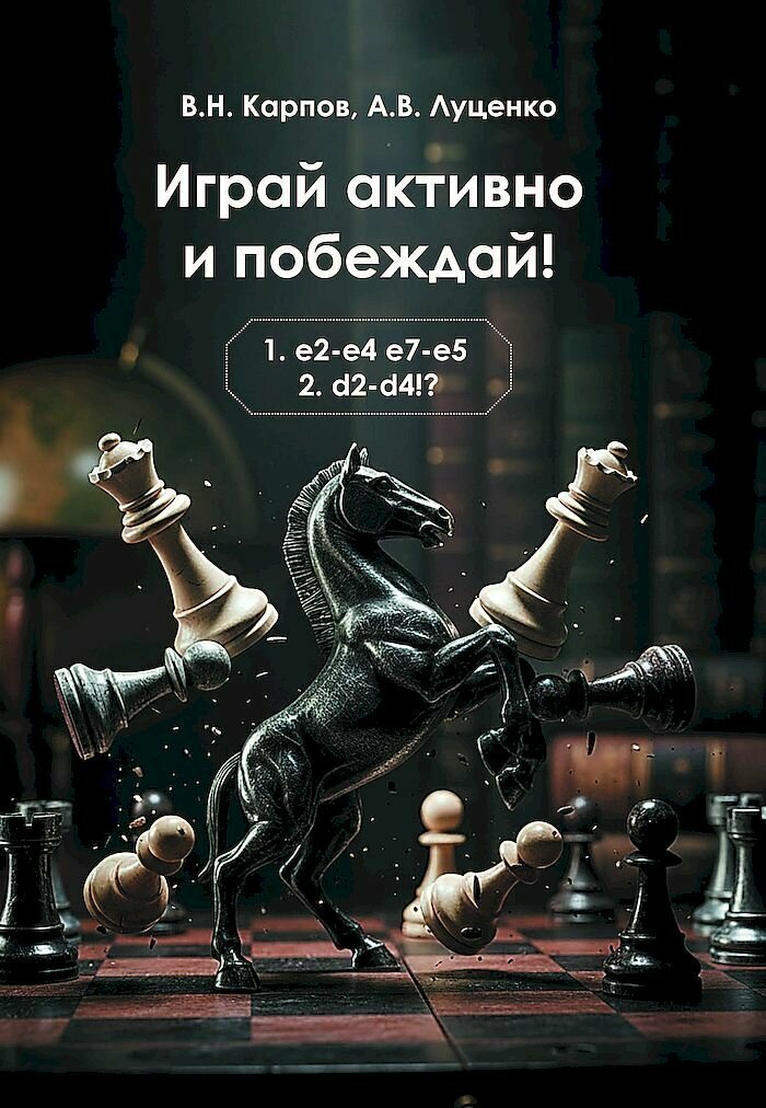 Играй активно и побеждай! 1. е2-е4 е7-е5 2. d2-d4, Карпов В. Н, Луценко А. В.