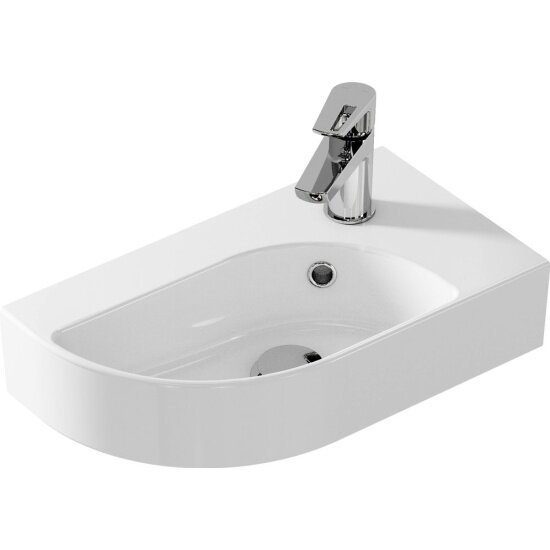 Раковина подвесная Cersanit CAMEO 45 правая 1 отв.