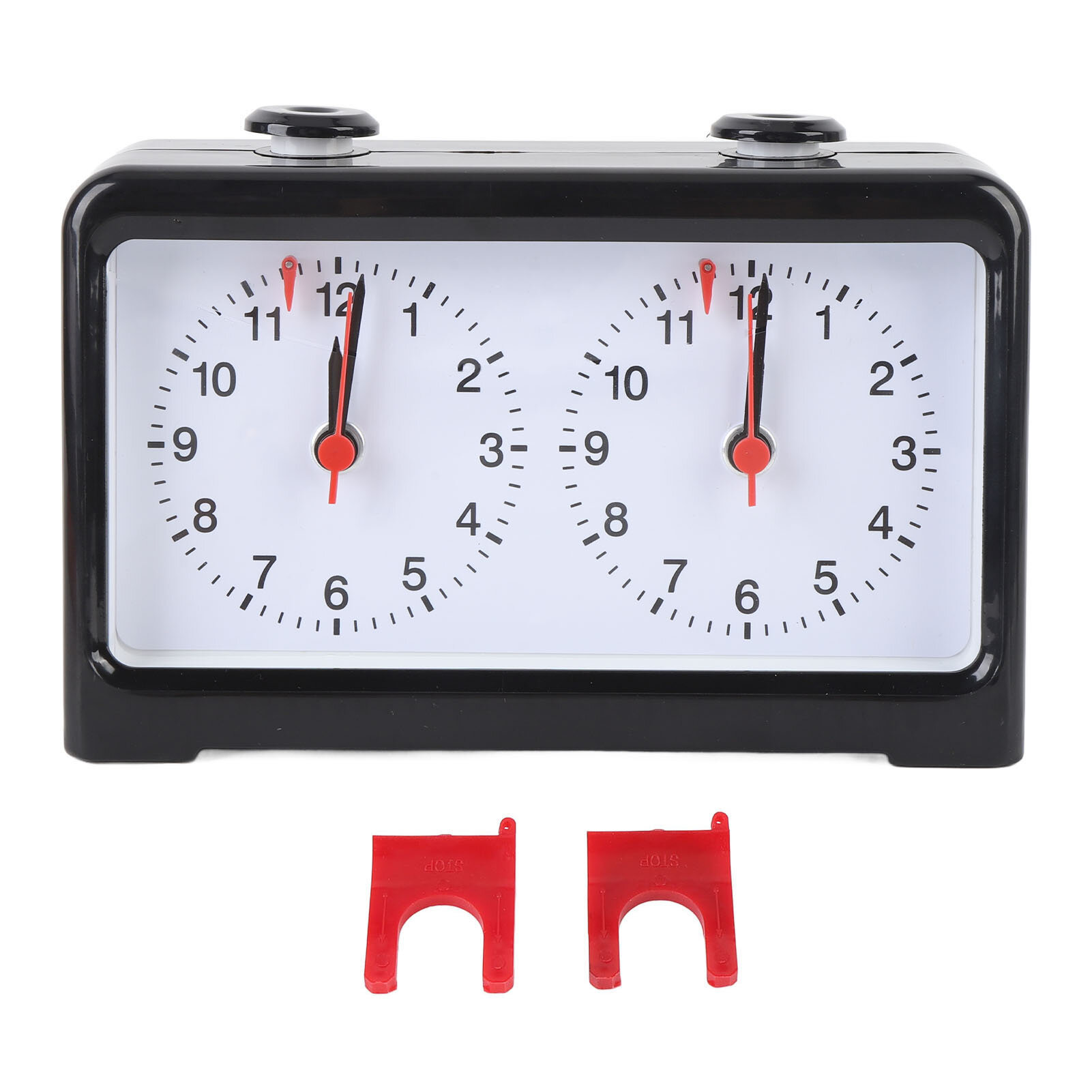 Механические шахматные часы Элегантный вид Устойчивая основа Высокая точность Бесшумная ручка Аналоговые шахматные часы для шахматных соревнований