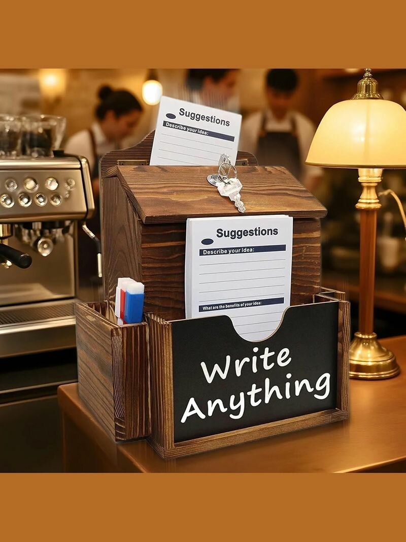 Почтовый ящик, коричневый