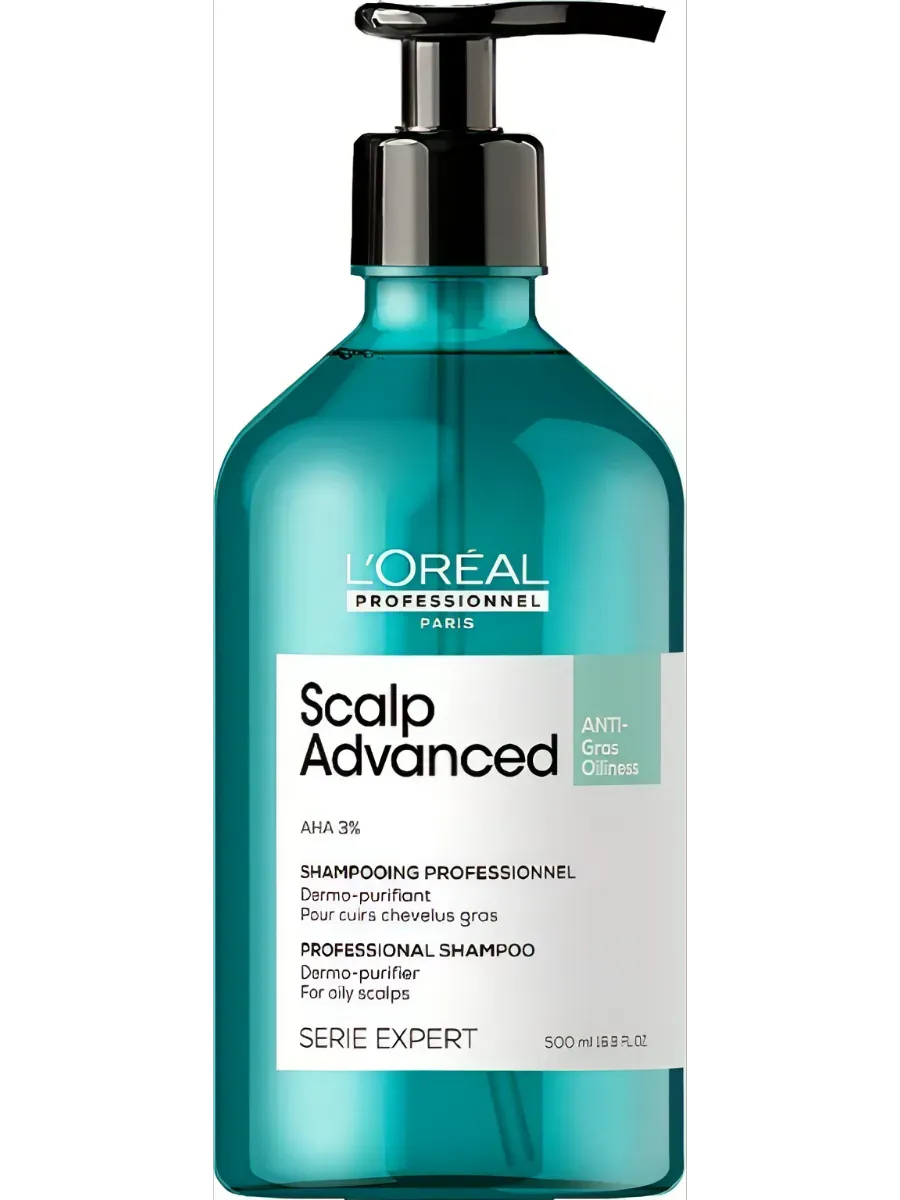 Шампунь L'Oreal Professionnel Scalp Advanced Anti-Discomfort Dermo Regulator для чувствительной кожи головы, 500 мл