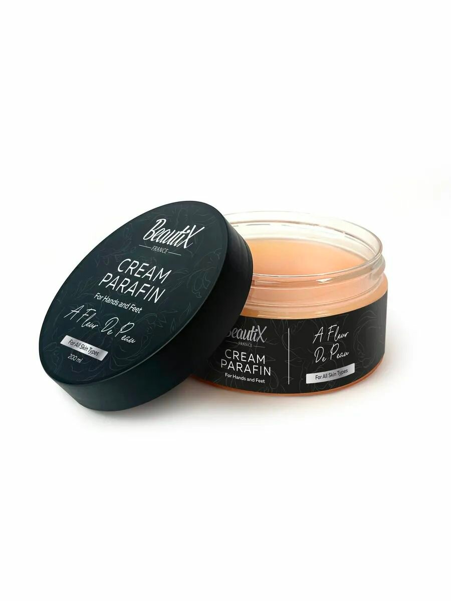 Парафин BeautiX Fleur, профессиональный, увлажняющий, для рук и ног, 200мл