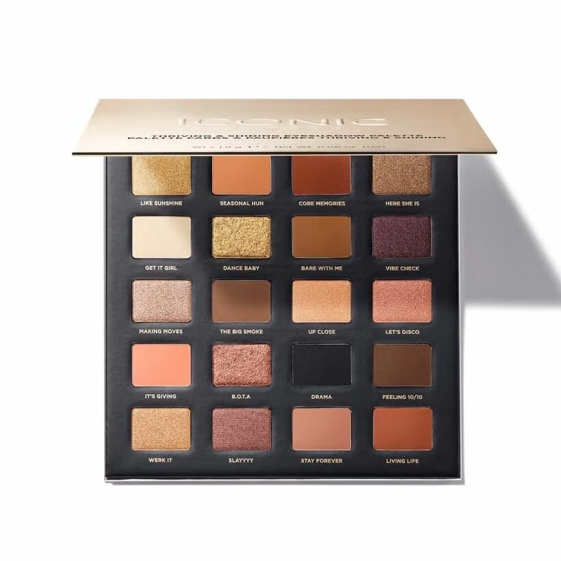 Iconic London Палетка теней Thriving & Shining Eyeshadow Palette, 20 * 1,9 г