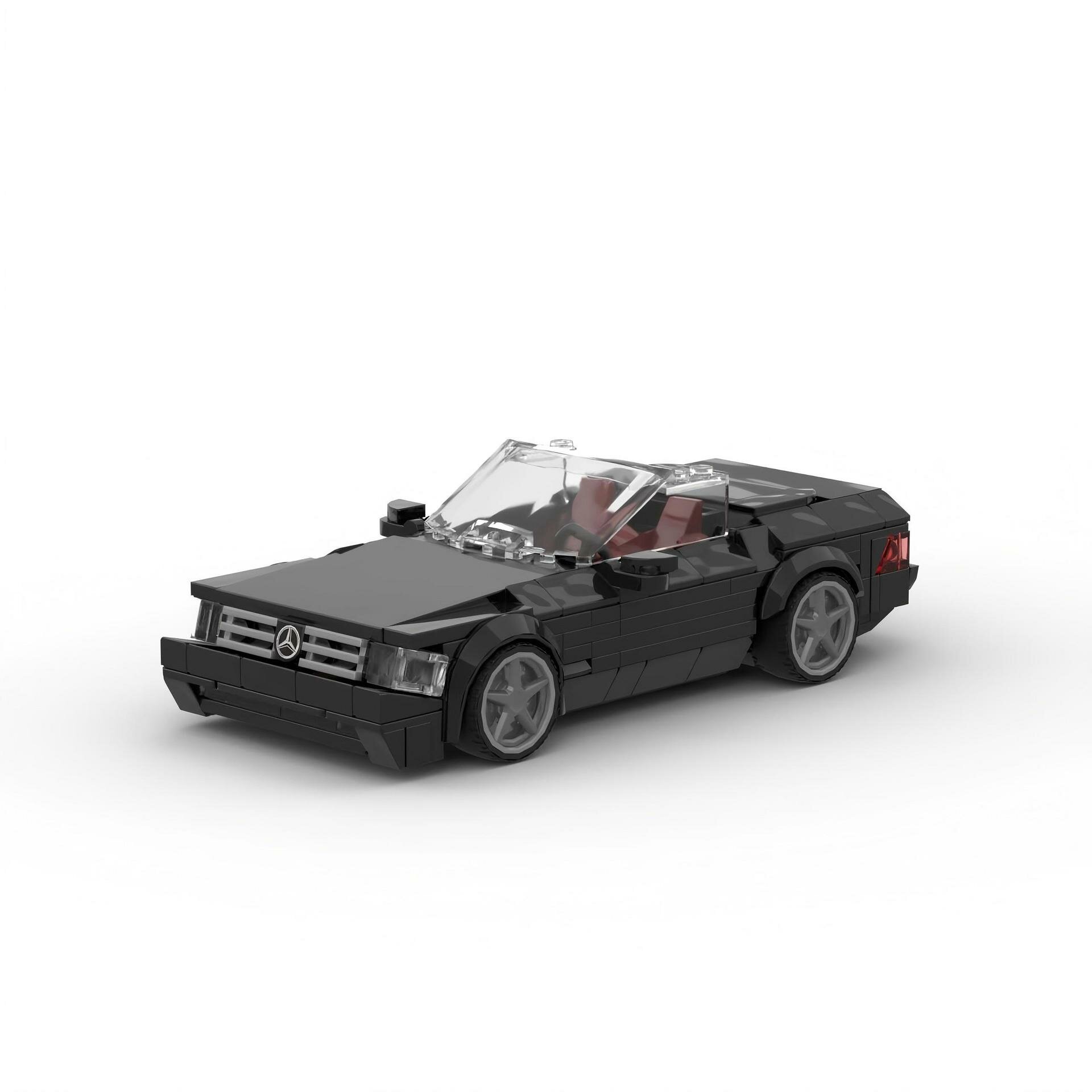 Набор игрушечных моделей MOC puzzle toy, 211907 Mercedes-Benz SL 73 AMG, креативная сборка автомобиля, подарок для детей