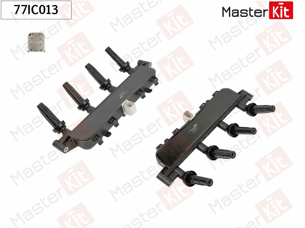 Катушка зажигания Citroen C4 ILC 04-13Peugeot 1007KM206306307 93- MasterKit 77IC013