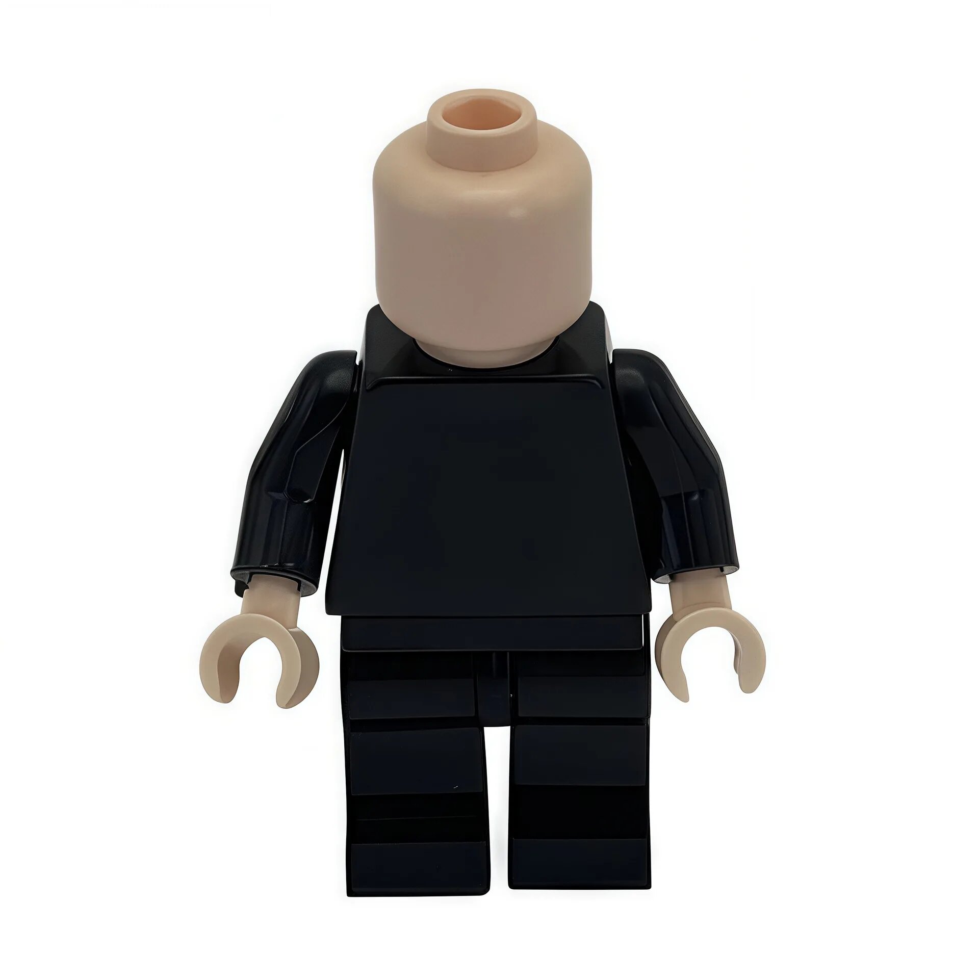 Черный LEGO фигурка без головы, Цвет: Black