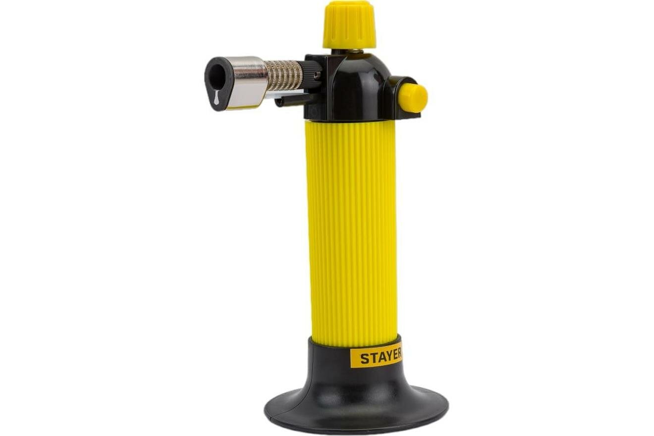 Газовая горелка STAYER MASTER с пьезоподжигом, регулировка пламени, 1000С
