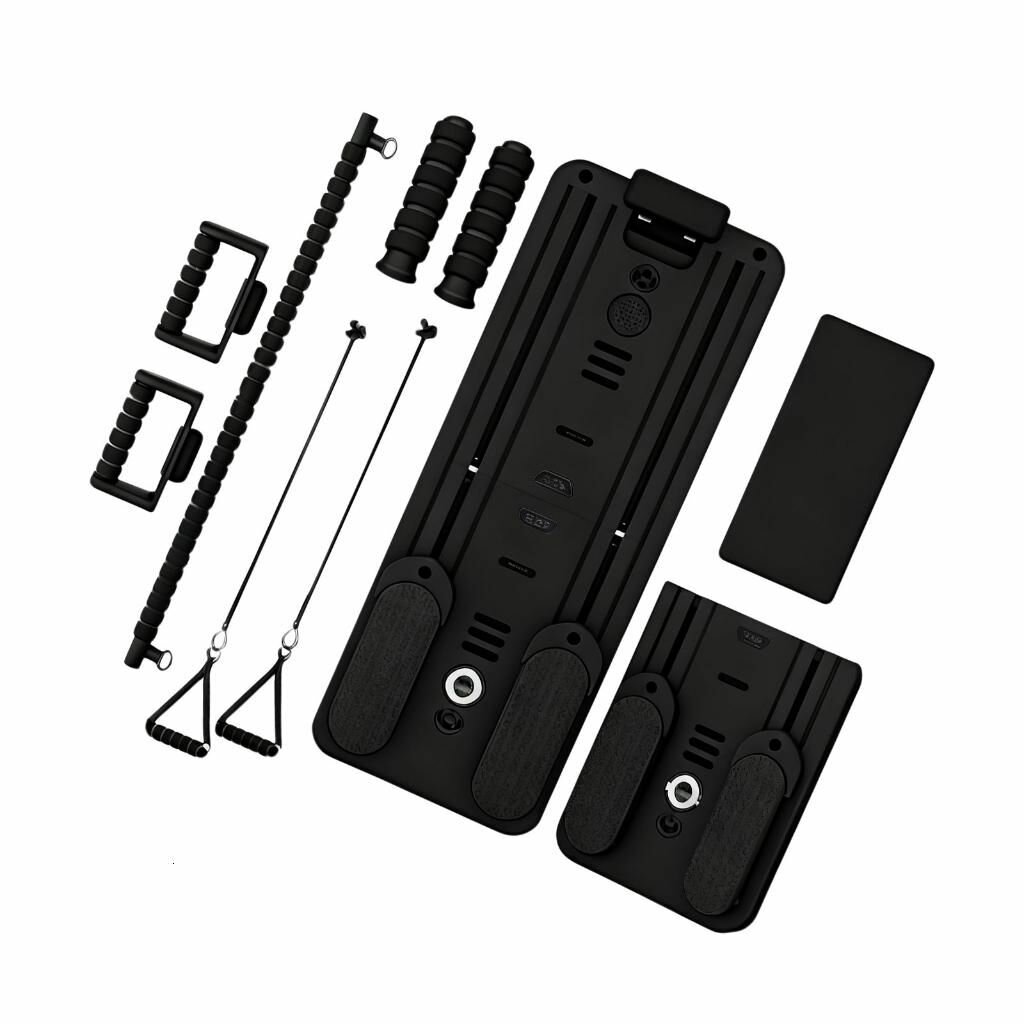 Многофункциональная пилатес-доска с гидравликой, Черный