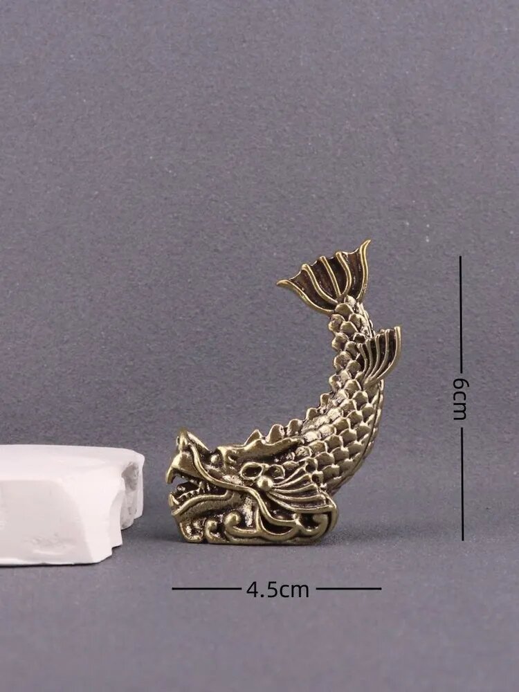 Латунный кран в форме рыбы