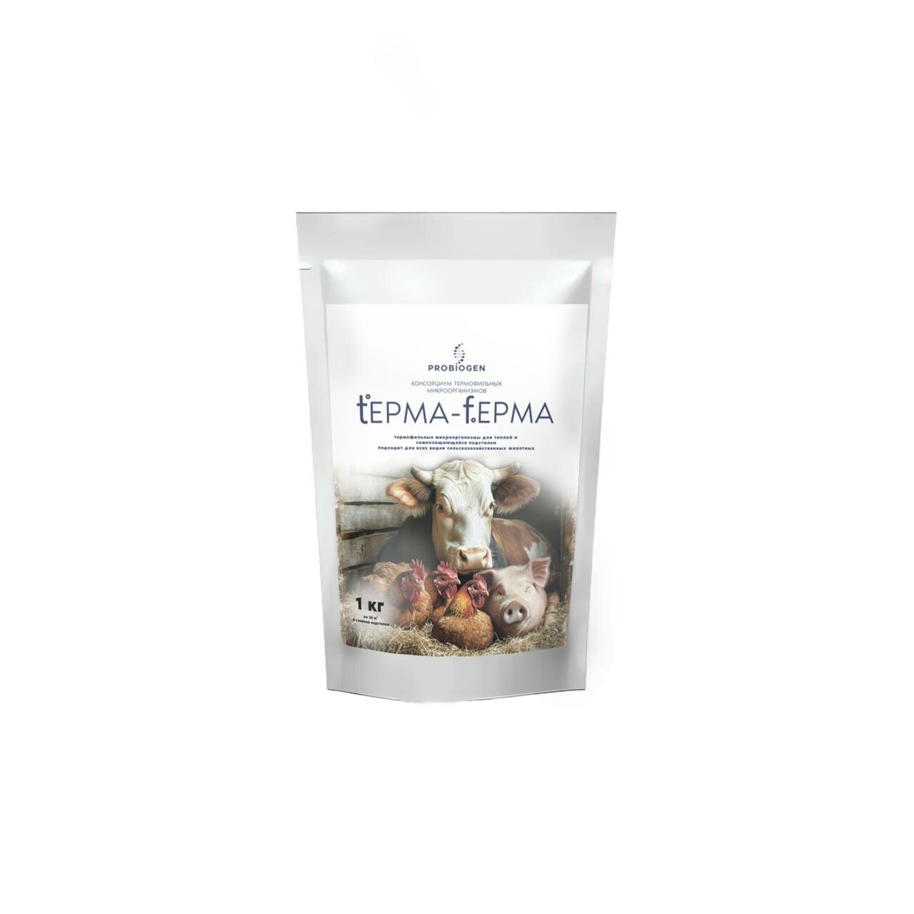 Tерма-fерма - микробиологический препарат для создания самоочищающей, согревающей подстилки для животных