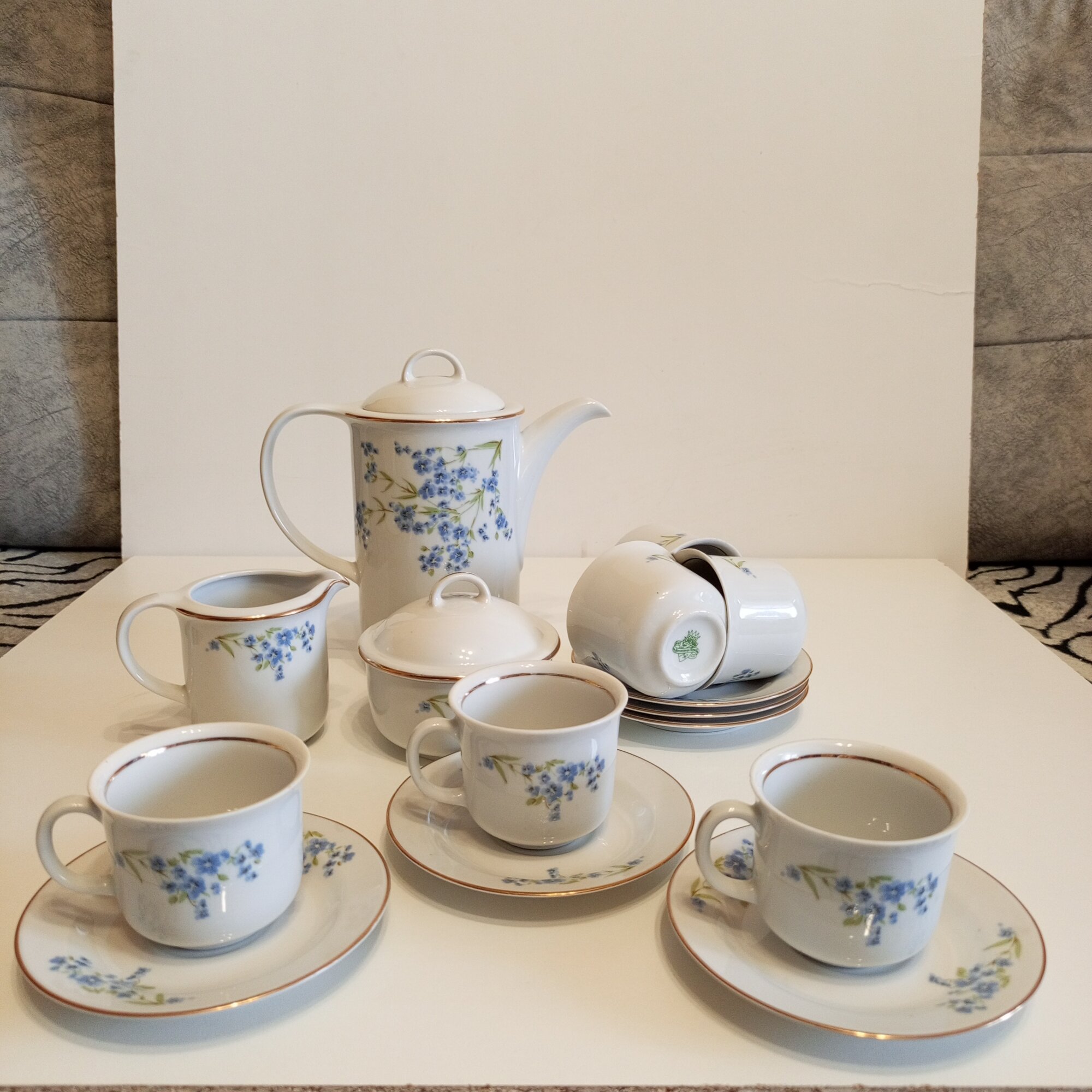 Сервиз кофейный Ильменау ГДР СССР винтаж