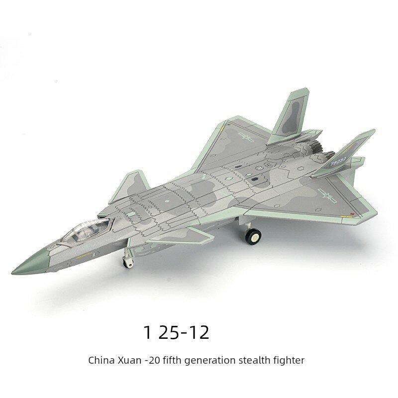 Набор для сборки самолета J-20 в масштабе 1:72, истребитель-невидимка, авиационная игрушка
