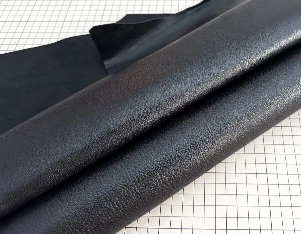 Натуральная кожа козы Bonaudo 1.0-1.2 мм (черный) 48-55 дм2