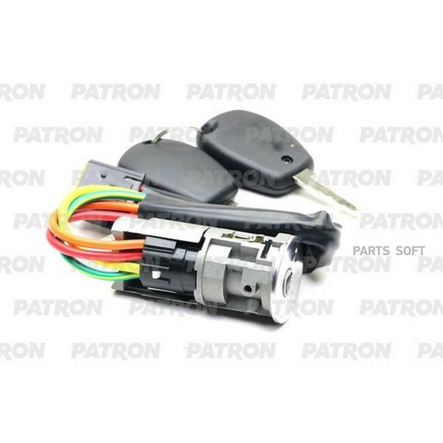 PATRON P30-0154 Сердцевина замка зажигания RENAULT Logan 05-14, Duster 12-, Sandero 09-14, Clio, Symbol II 08-12 \