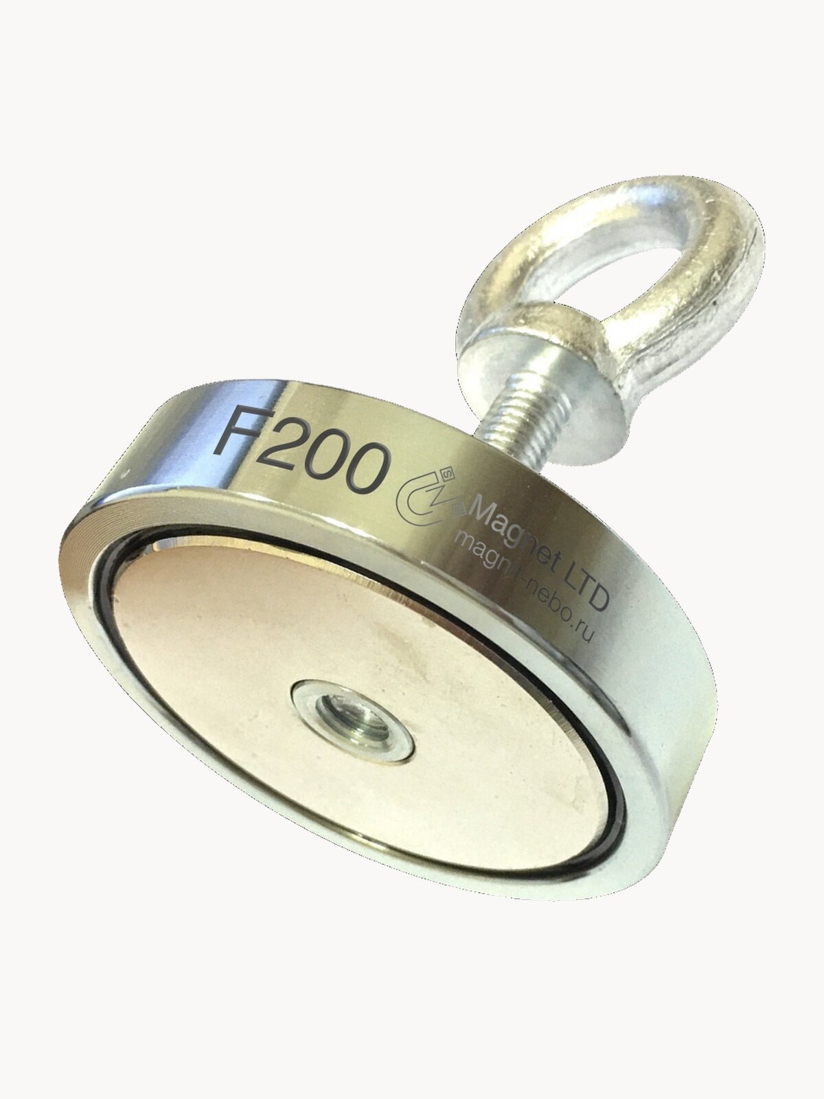 Поисковый магнит односторонний Magnet LTD F200 сила сц . до 290кг